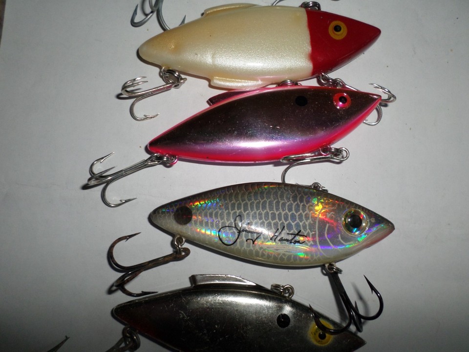 (7) Bill Lewis Rat-L-Trap Jimmy Houston Cordell spots lures & unknown ...