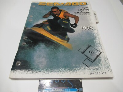 Sea-Doo 219-300-470 Parts Catalog 1998 GS 5626/ 5844 N.O.S. O.E.M. QTY ...