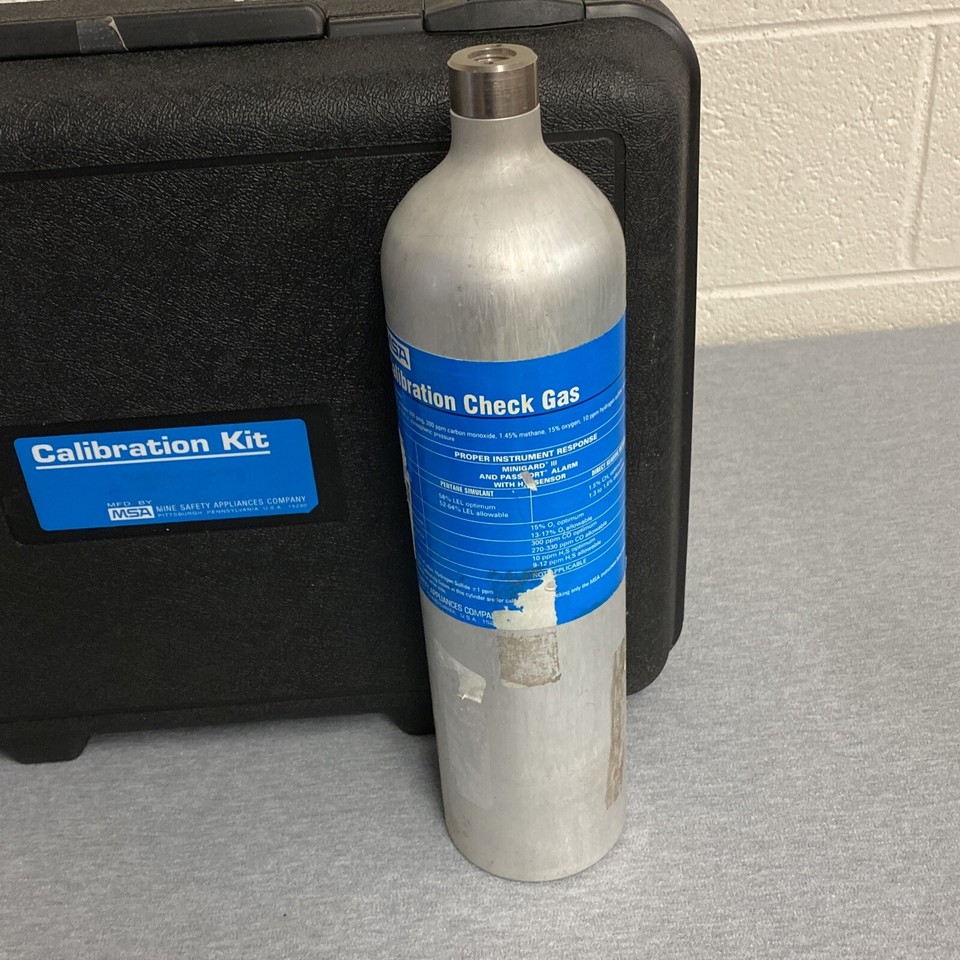 MSA Orion Multi-Gas Detector Calibration Kit with Accessories | eBay