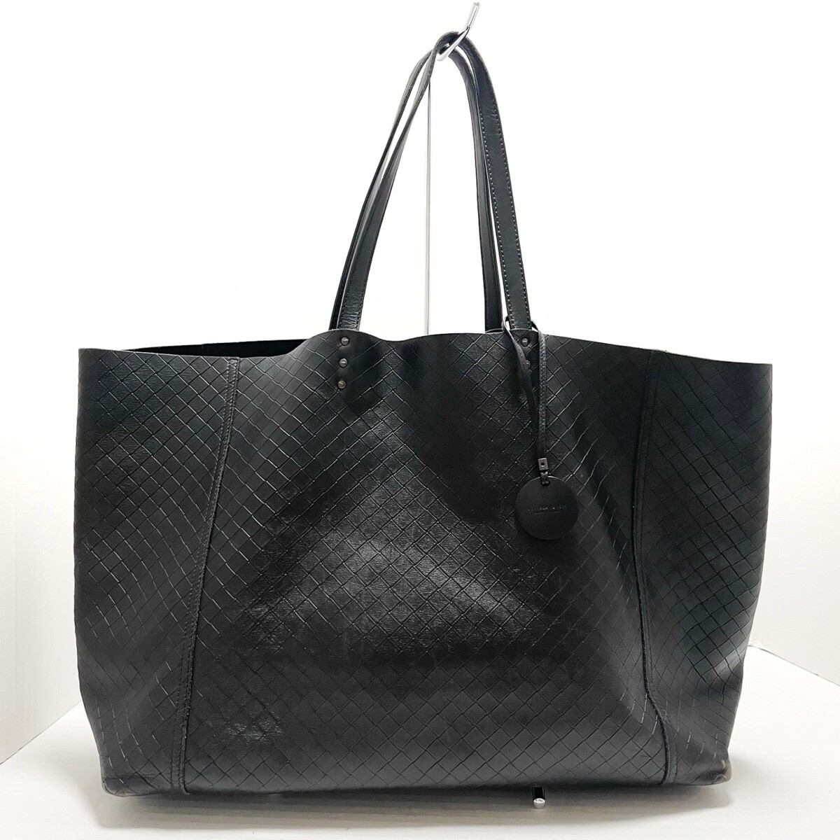 Auth BOTTEGA VENETA Intrecciomirage - Black Leather Auth BOTTEGA VENETA Intrecciomirage - Black Leather