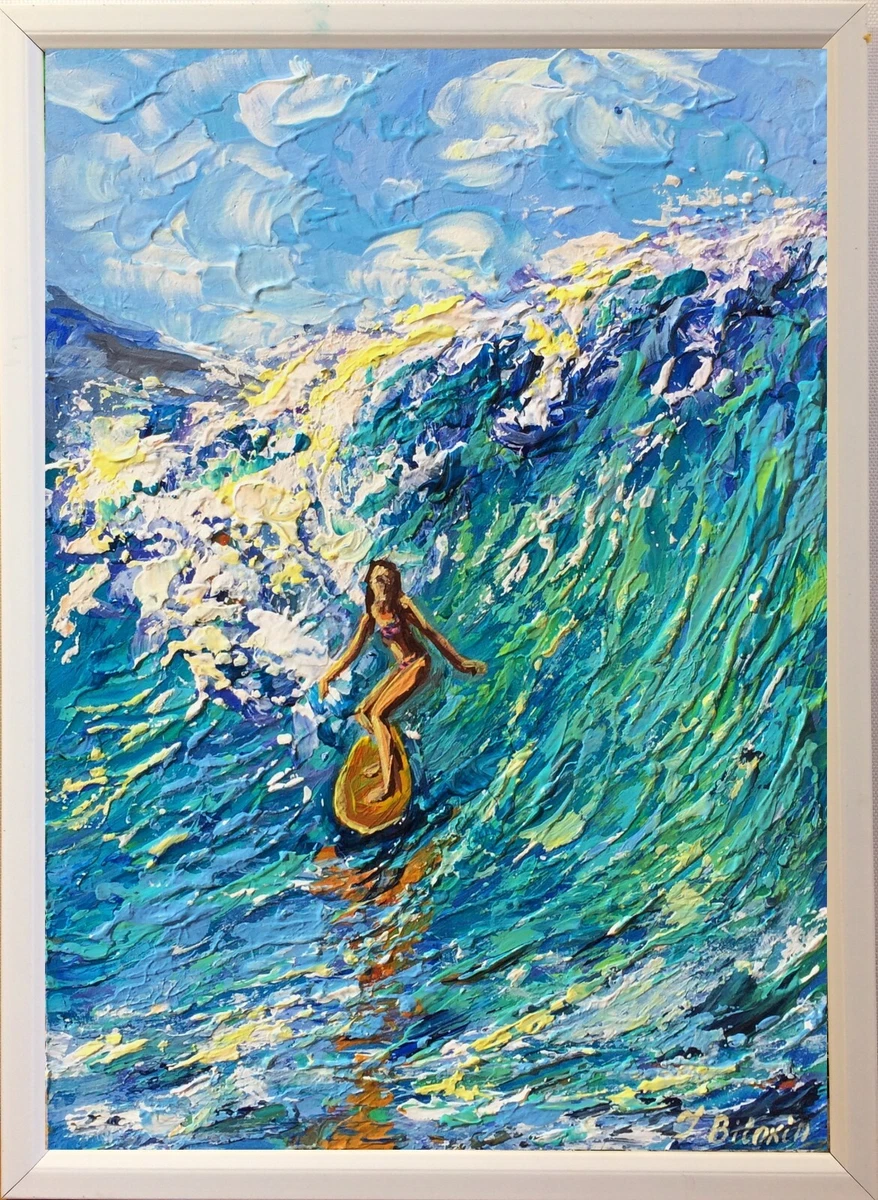 How To Paint Water Waves