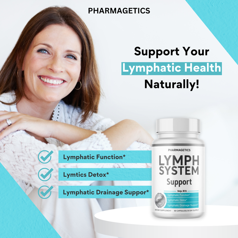 Lymph System Support | Lymph Detox & Cleansing Repair Formula - 3 ...