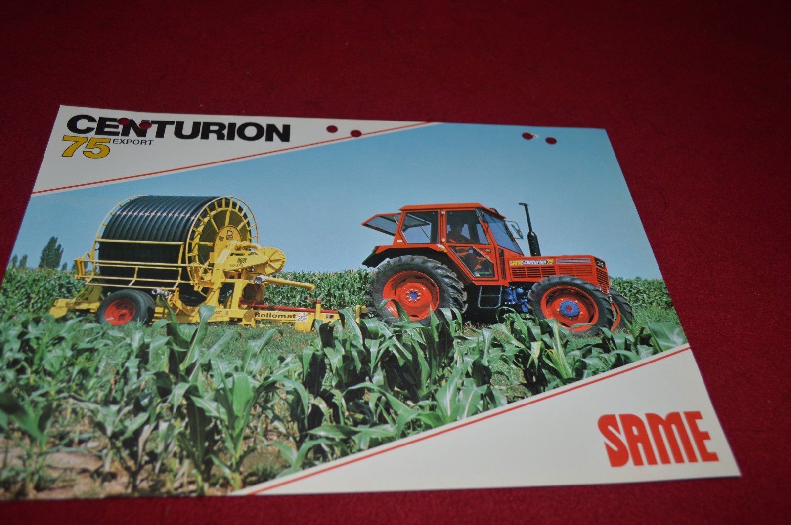 SAME Centurion 75 Export Tractor Dealer's Brochure DCPA2 ver2 | eBay UK