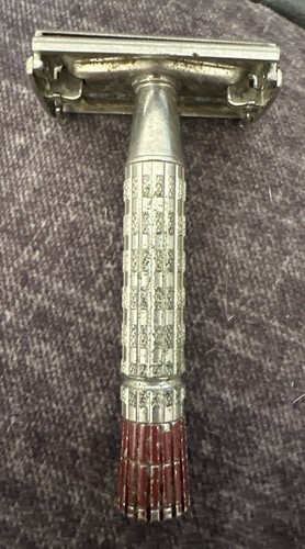 1955 A4 Gillette Red Tip Super Speed Safety Razor | eBay