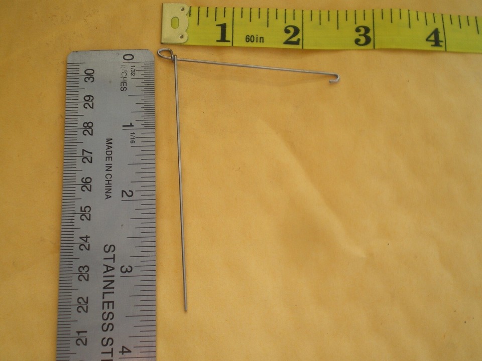 150 PCS/STAINLESS S. SPINNERBAIT WIRE FORM .040X3-1/2"X2-1/2" FITS IN ...