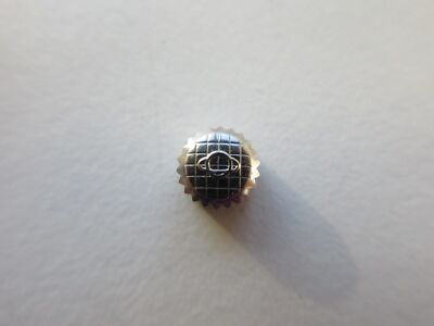 Enicar Compressor Crosshatched N.O.S. watch crown ø 6.2 mm S/S thread 0 ...