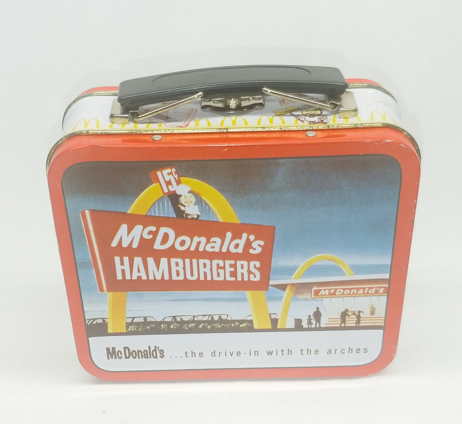 Vintage 1997 McDonald's Tin Lunch Box, Collectible, Retro-Style, Mini ...