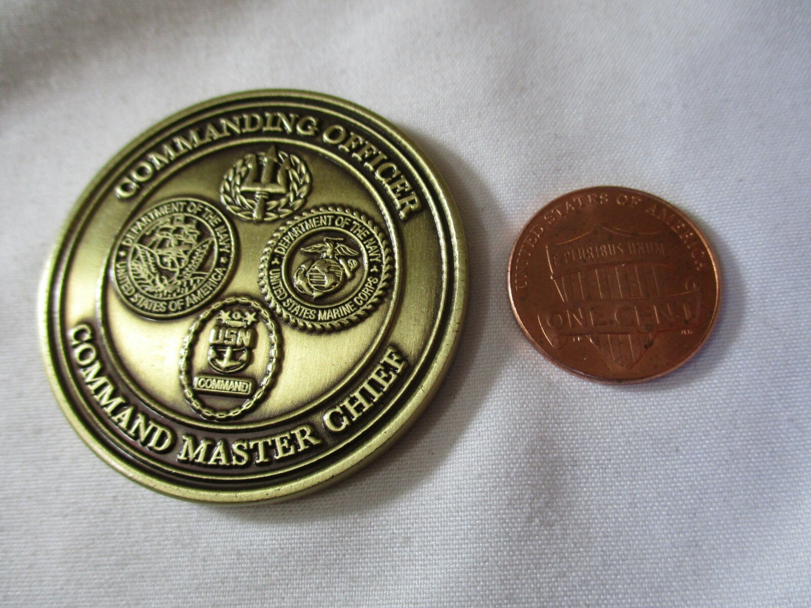 US Navy Naval Hospital Guam Commanding Officer CMC Challenge Coin / CPO ...