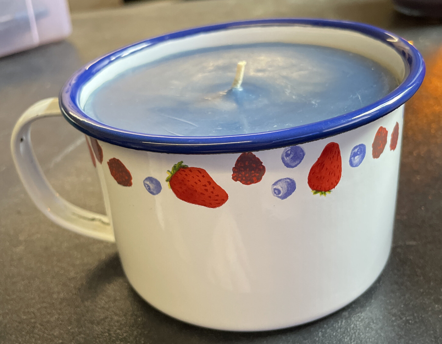 3” Tall Strawberry Raspberry Blueberry Blossum Home Fragrance Candle 5 ...