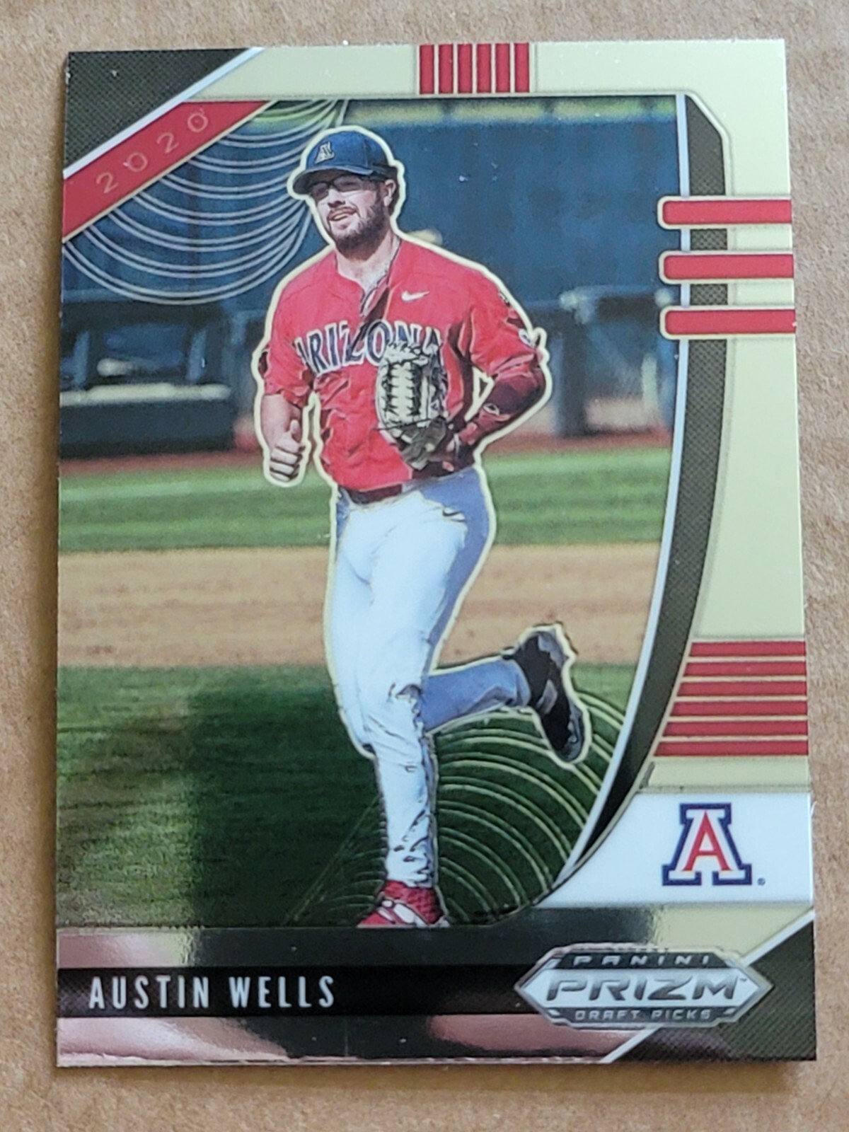 Austin Wells 2020 Panini Prizm Draft Picks Rookie Baseball Card PDP28 ...