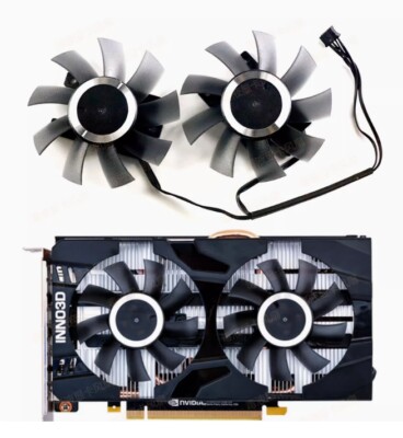 A set of INNO3D/1660 1660ti 2060 TWIN X2 fan CF-12815S with shell and ...