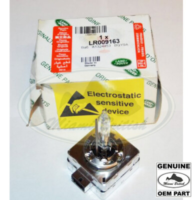 LAND ROVER HEADLAMP LOW BEAM XENON BULB LR009163 RRS LR4 LR2 RR EVOQUE ...