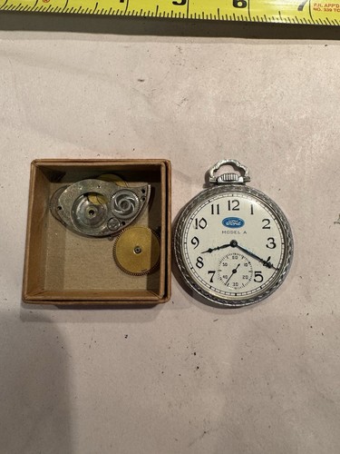 Rare Antique Ford Model A Pocket Watch | eBay
