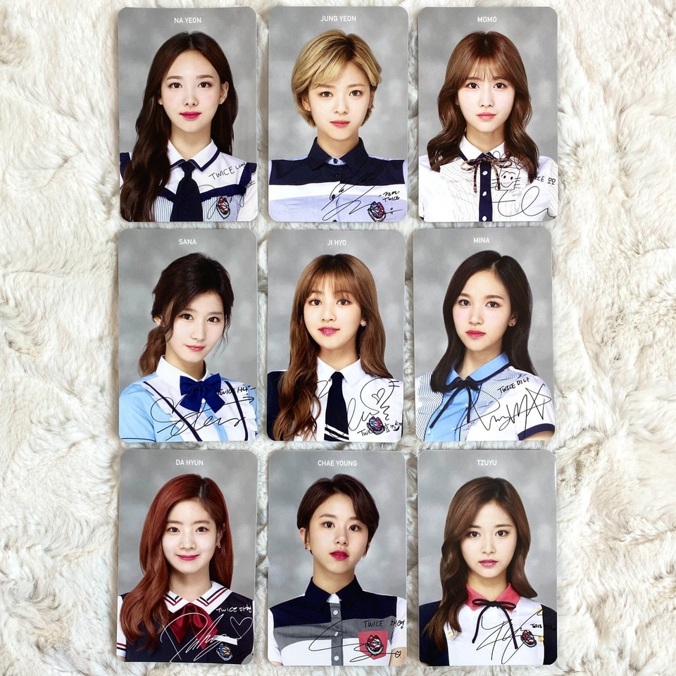 TWICE Photocard Set Album POB Fanclub Season's Greetings Pop Up RARE ...