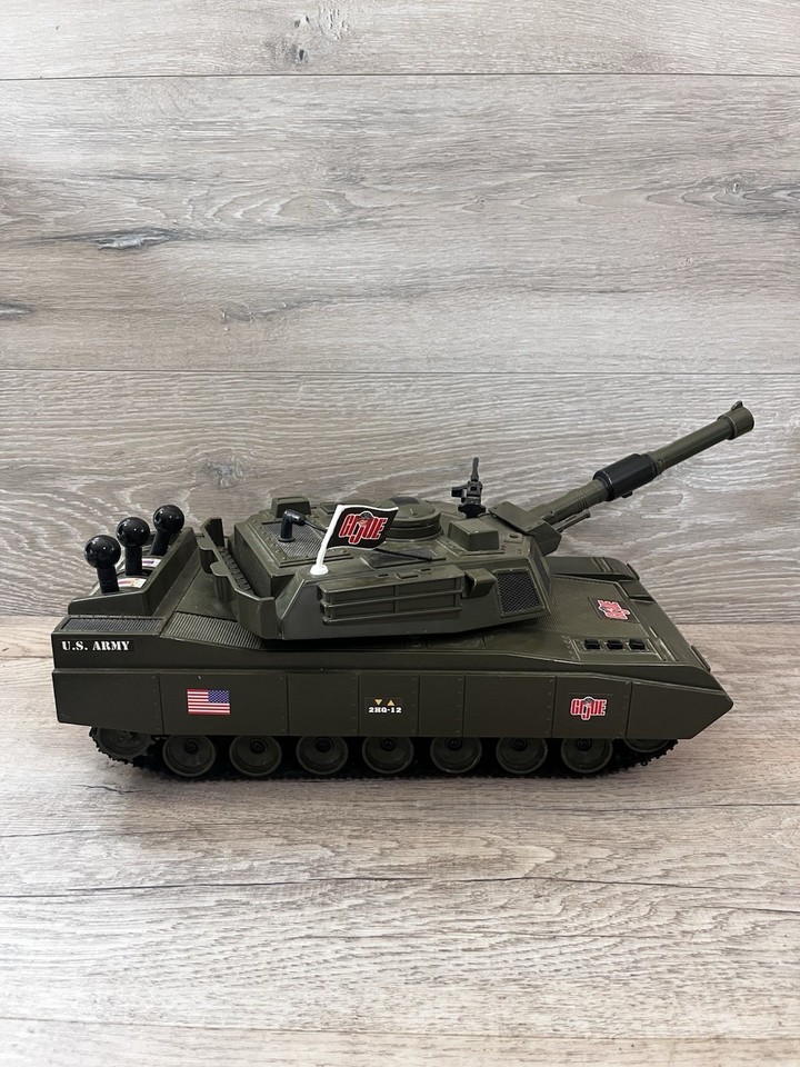 Vintage GI Joe Motorized Combat Assault Army Military Tank w/ Sounds ...