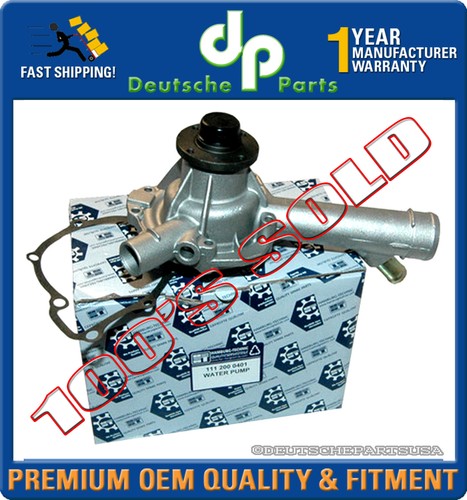 MERCEDES W202 C220 C230 WATER PUMP + GASKET SET 1112004001 111 200 40 ...