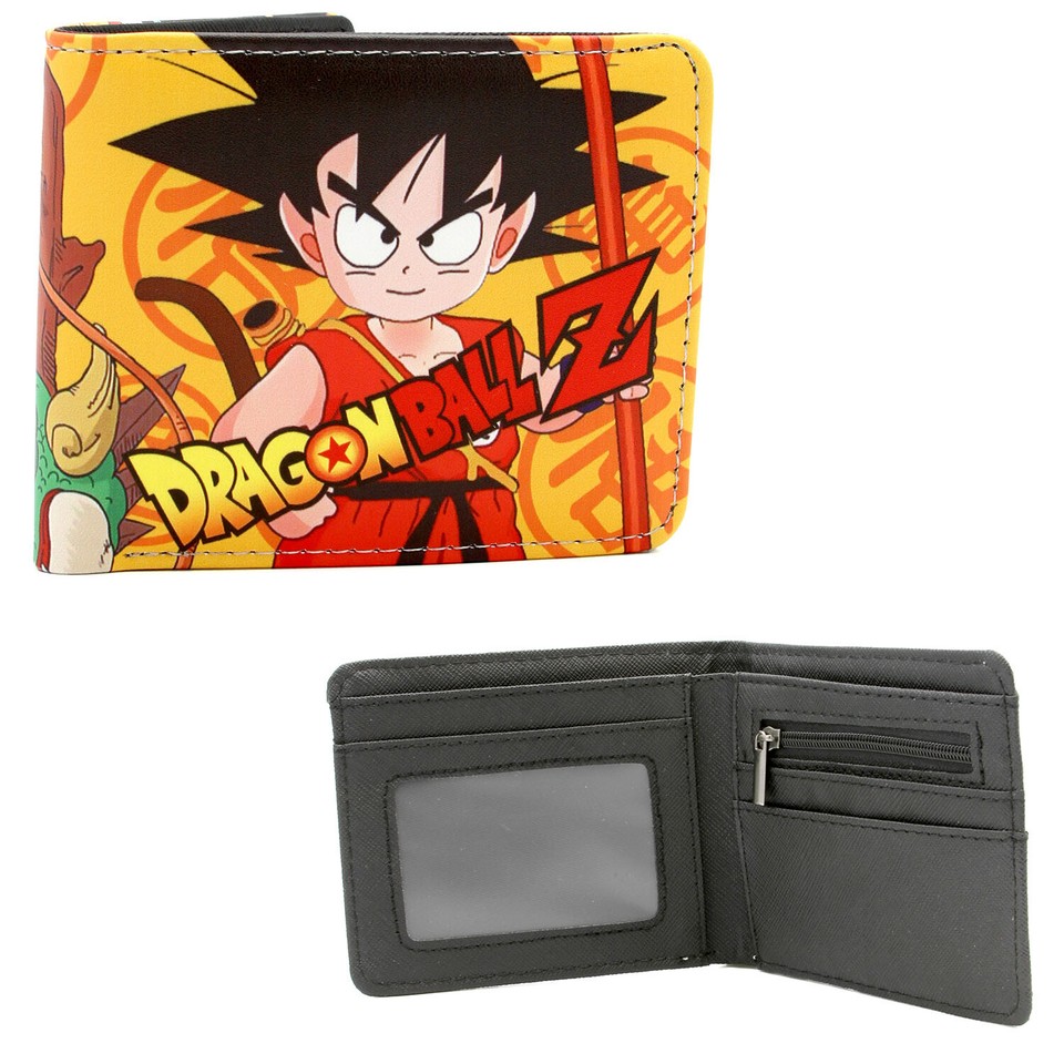 DragonBall Z Bi-Fold Wallet - KID GOKU New (Son Kakarot DBZ Dragon Ball ...