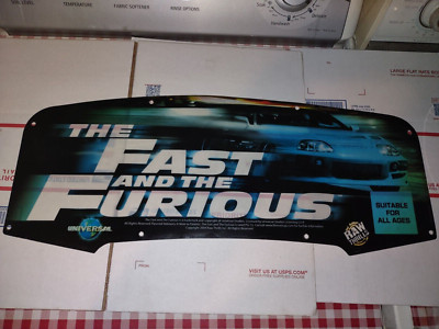 fast and furious arcade marquee #107 | eBay