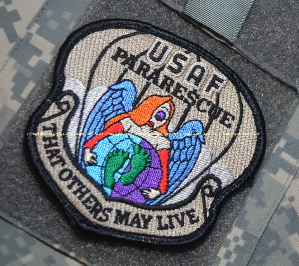 AFSOC MEDEVAC PARARESCUE JUMPER PEDRO PJ vêlkrö INSIGNIA: So Others May ...