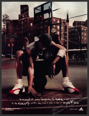 Adidas The Comeback 2000s Print Advertisement 2003 Street Basketball ...