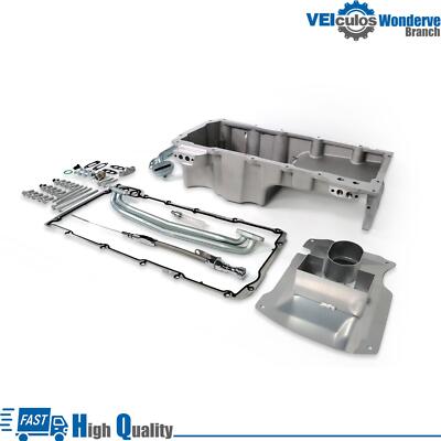 81076 LS Front Wet Sump Retro Engine Oil Pan Kit for Chevy LS1 LS2 LS3 ...