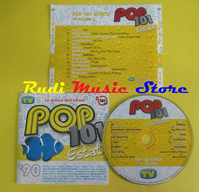 CD POP 101 'ESTATE '90 2 compilation OASIS HANSON BOYZONE FABI no lp mc ...