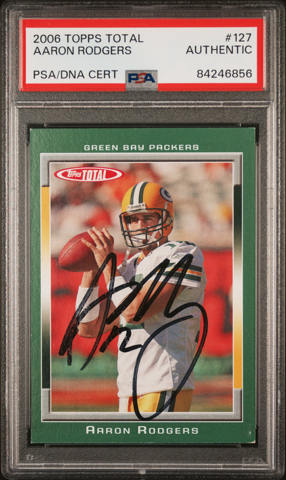 Aaron Rodgers | Autographed Football Memorabilia & NFL Merchandise