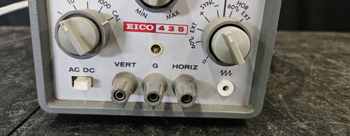 Vintage Eico 435 Oscilloscope Tube Based Analog Scope for Audio ...
