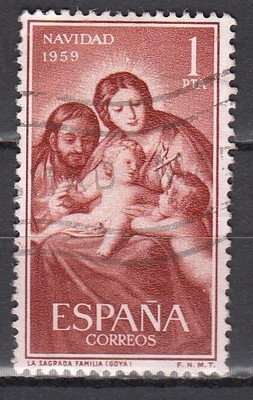 Spain II Centenary Mail 1959 Edifil 1253 Used | eBay
