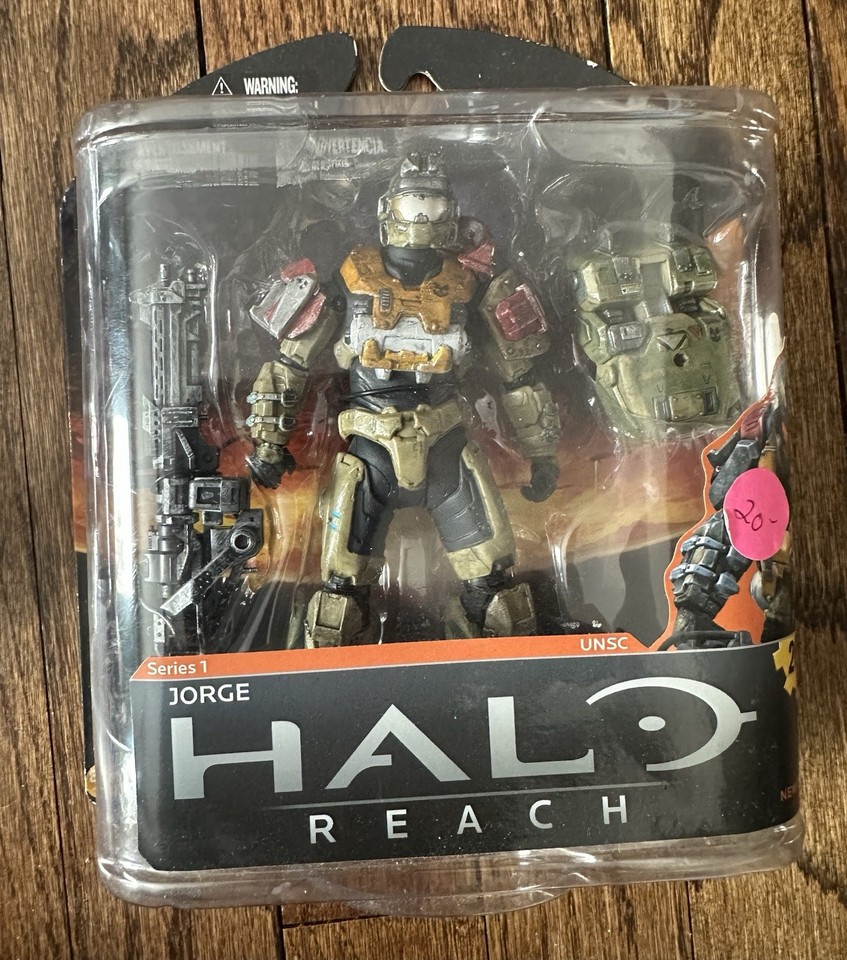 McFarlane Halo Reach Figures Carter Kat Emile Jorge Jun | eBay