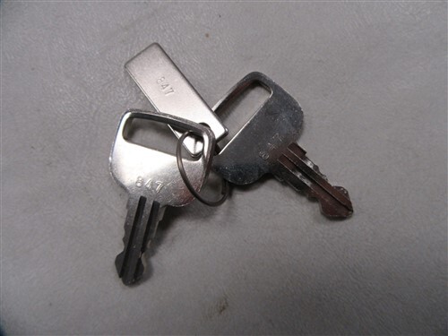 MERCURY QUICKSILVER IGNITION KEY SWITCH HARNESS W / # 847 KEYS 87 ...