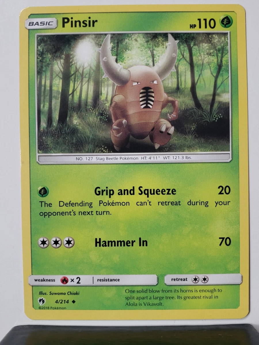 Pokemon Pinsir Card