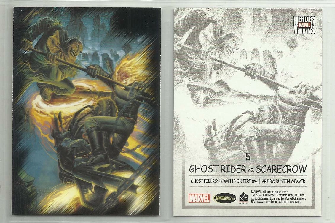Ghost Rider Vs Scarecrow