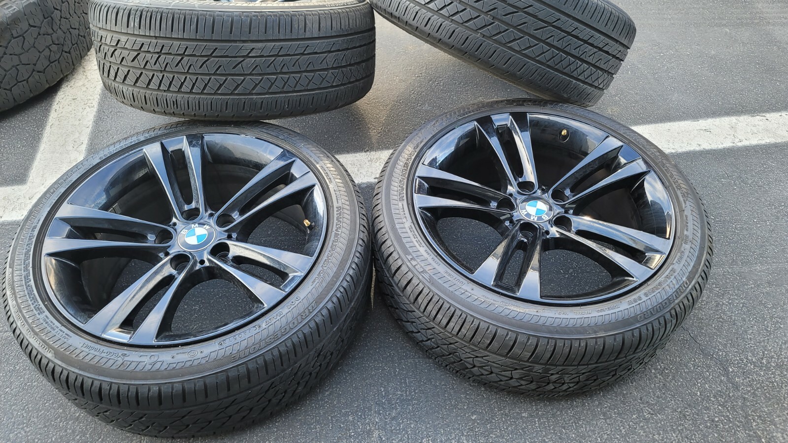 2011-2018 BMW 335i 328i 428i 330i 4 18" Factory OEM Wheels Rims BLACK ...