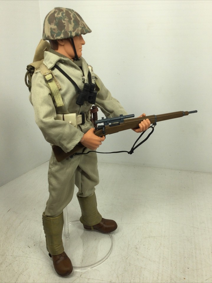 1/6 HASBRO GI JOE WW2 USMC MARINE SNIPER 1903 SPRINGFIELD + CIG’S ...