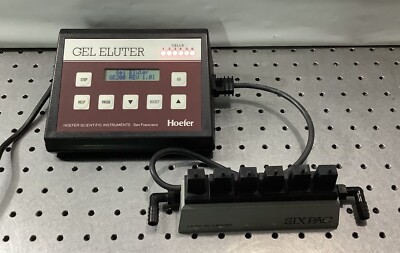 Hoefer Scientific GE200 Gel Eluter Electrophoresis 6 Cell | eBay