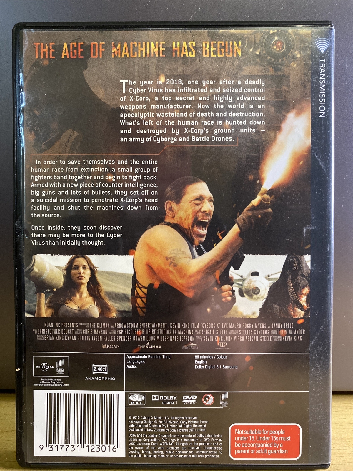 Cyborg X (DVD, 2016) | eBay