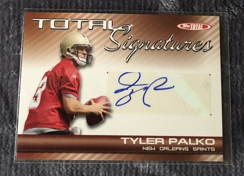 2007 Topps Total Signatures Tyler Palko #TS-TP Rookie Auto RC | eBay
