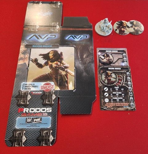 Prodos AVP Alien Vs. Predator Machiko Noguchi 2 Cards Unicast open Box ...
