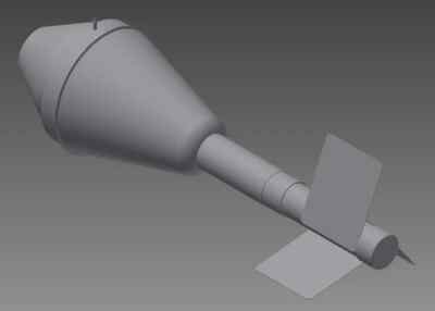 WW2 German panzerfaust 60 warhead Prop/replica | eBay