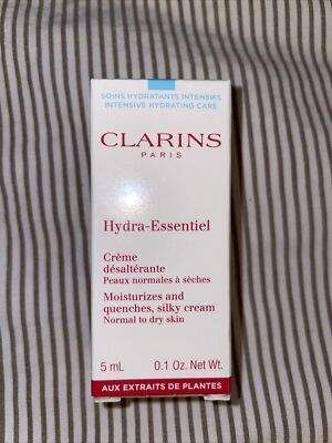 CLARINS PARIS HYDRA-ESSENTIEL CREME 0.1oz 5ML SAMPLE Mini Sample New | eBay