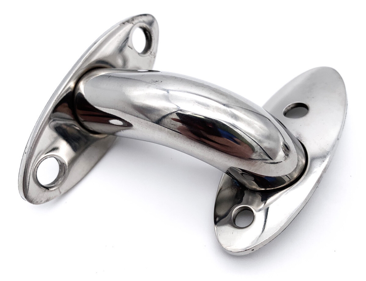 Pair Universal Hot Rod Polished Stainless Steel Tail Light Stands For ...