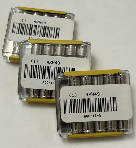 New Eaton Bussmann 15-PACK Fuses AGC-10-R (G12) | eBay