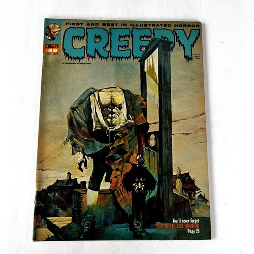 Creepy Magazine Issue No. 49 November 1972 Warren Horror Publication | eBay
