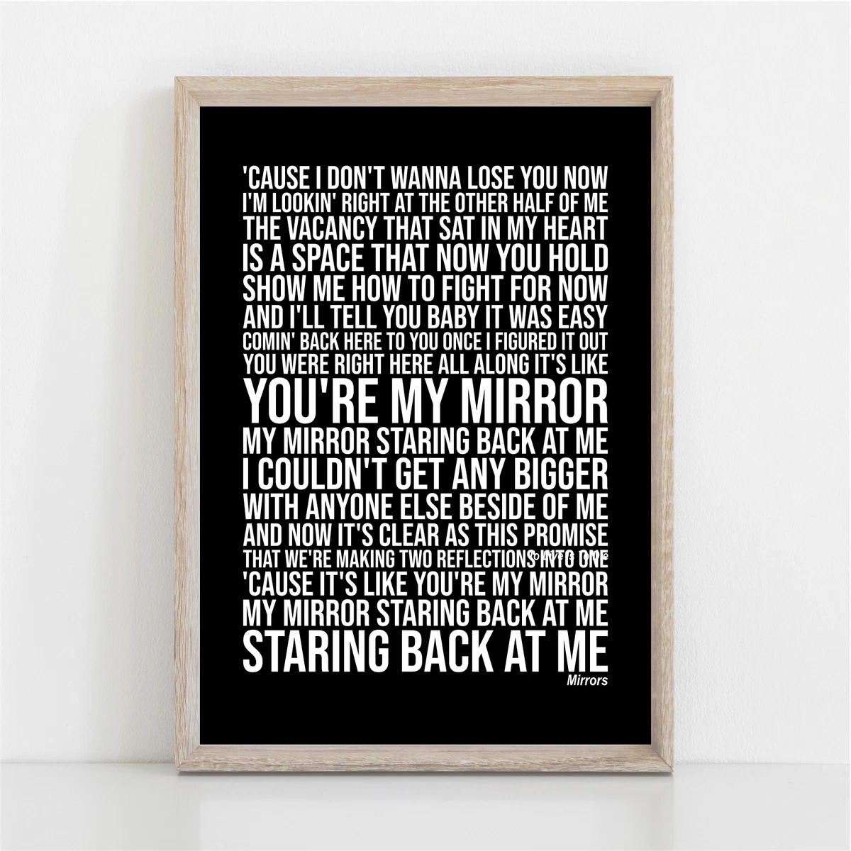 Mirrors Justin Timberlake Lyrics