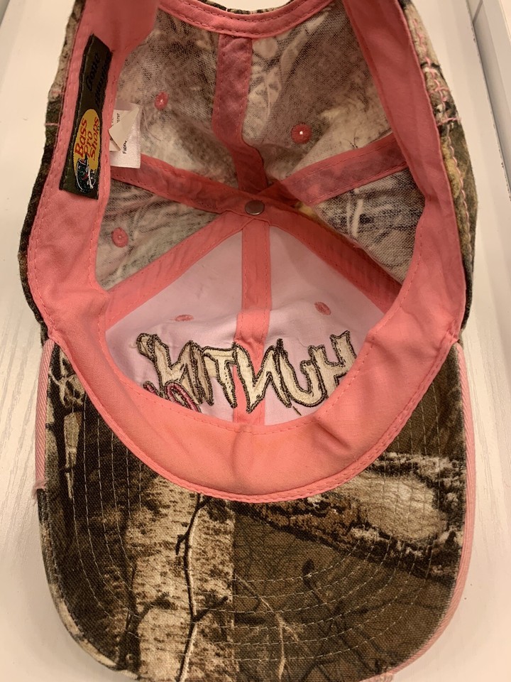 Hunting Girls Camo Camouflage Bass Pro Shop Hat Cap Adjustable Pink | eBay