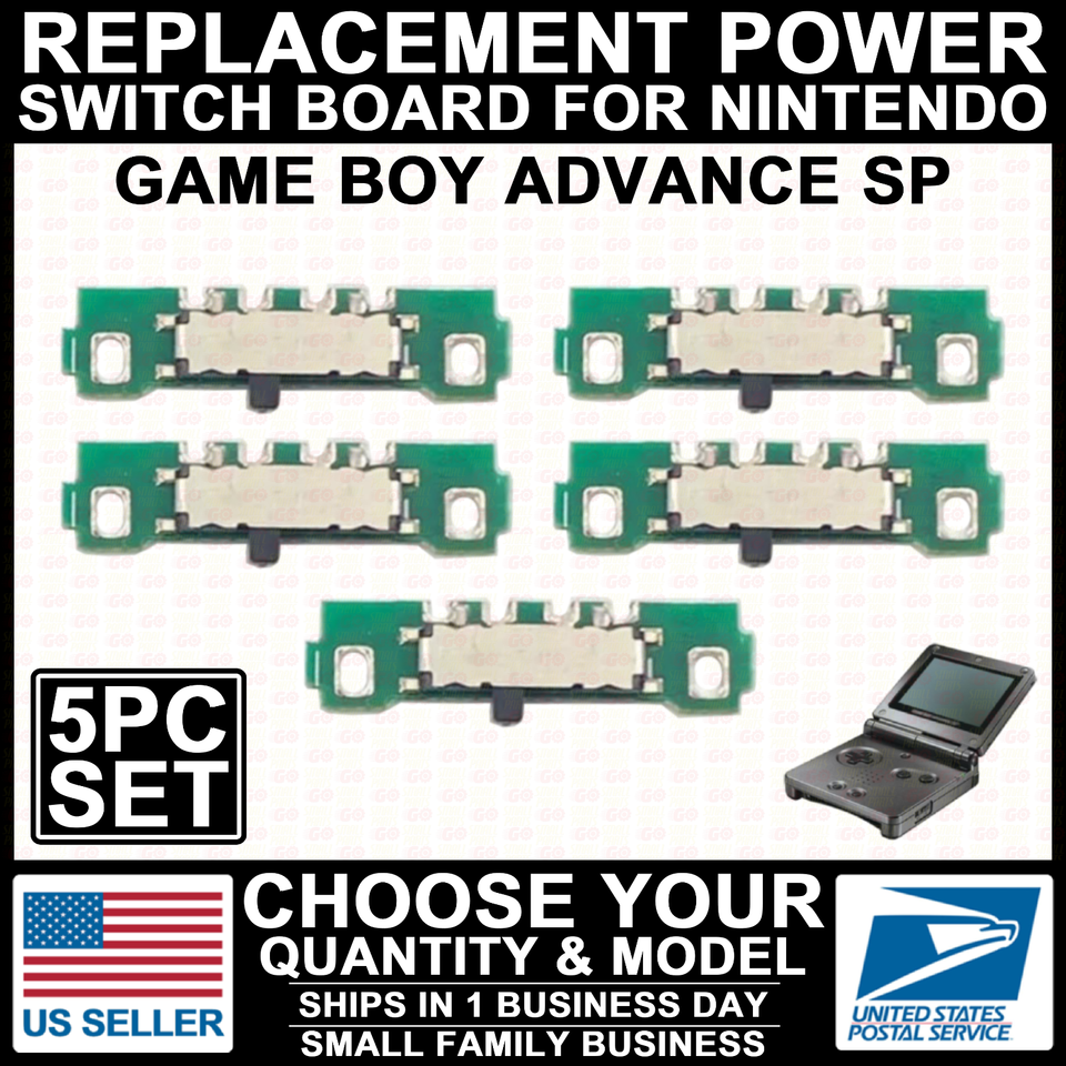 Power Switch Part Board Replacement Game Boy/Pocket/Color/Advance/GBA ...