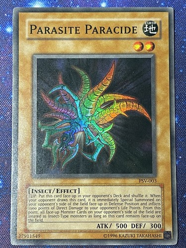 Yu-Gi-Oh! TCG Parasite Paracide Pharaoh's Servant PSV-003 Unlim Super ...