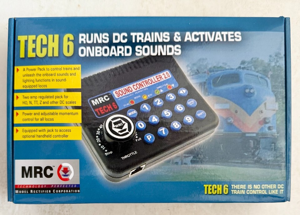 MRC Tech 6~ HO/N/G gauge Sound Controller 2.0 EX/Box - WORKS GOOD | eBay