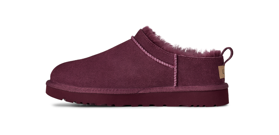 UGG WOMENS CLASSIC MICRO - 1173891 BURNT MAGENTA | eBay